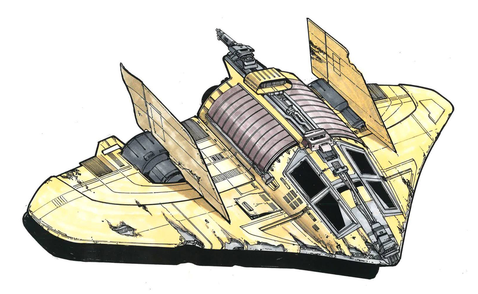 Bajoran Interceptor Set Blueprint Archive